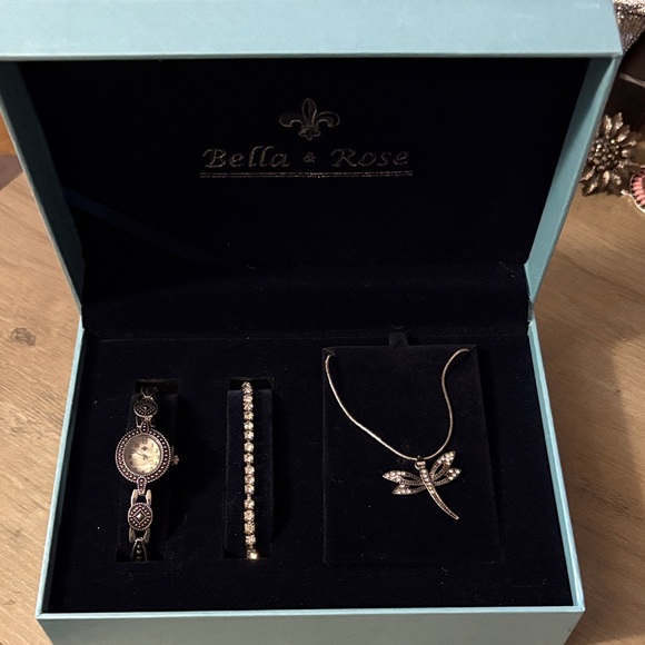 Bella & Rose | Accessories | Bella Rose Jewelry Set | Poshmark